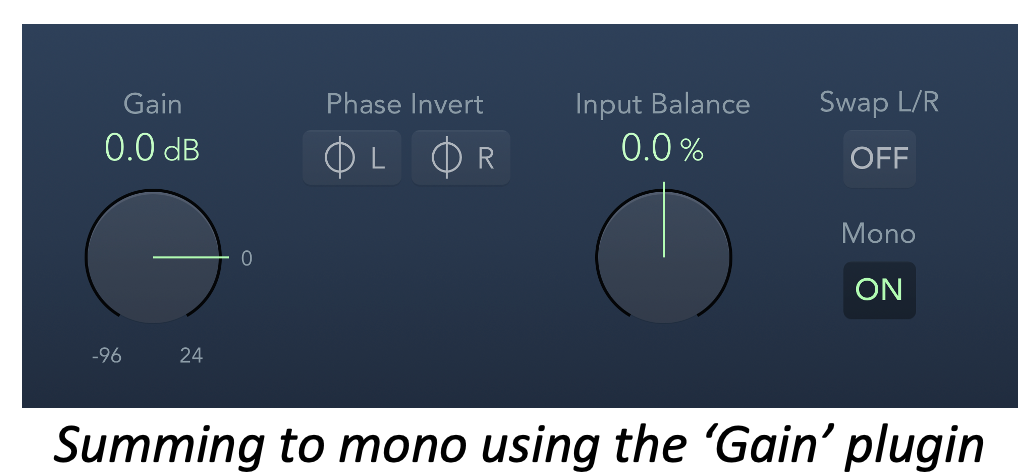 12.3 Mono compatibility – A Level Music Technology